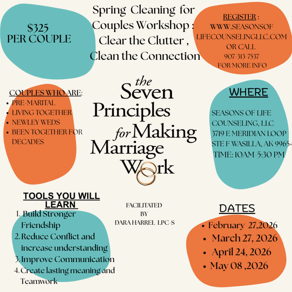 Seven Principles Workshop - Seasons of Life Counseling